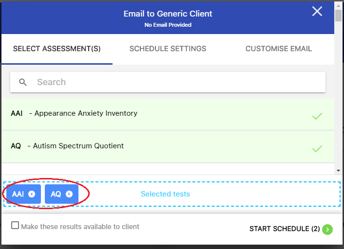 Schedule Assessments with Reoccurring Emails - NovoPsych