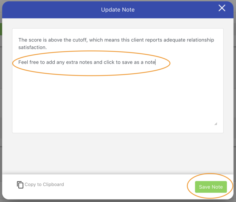 Result Summary and Notes. Saving Results into Practice Management ...