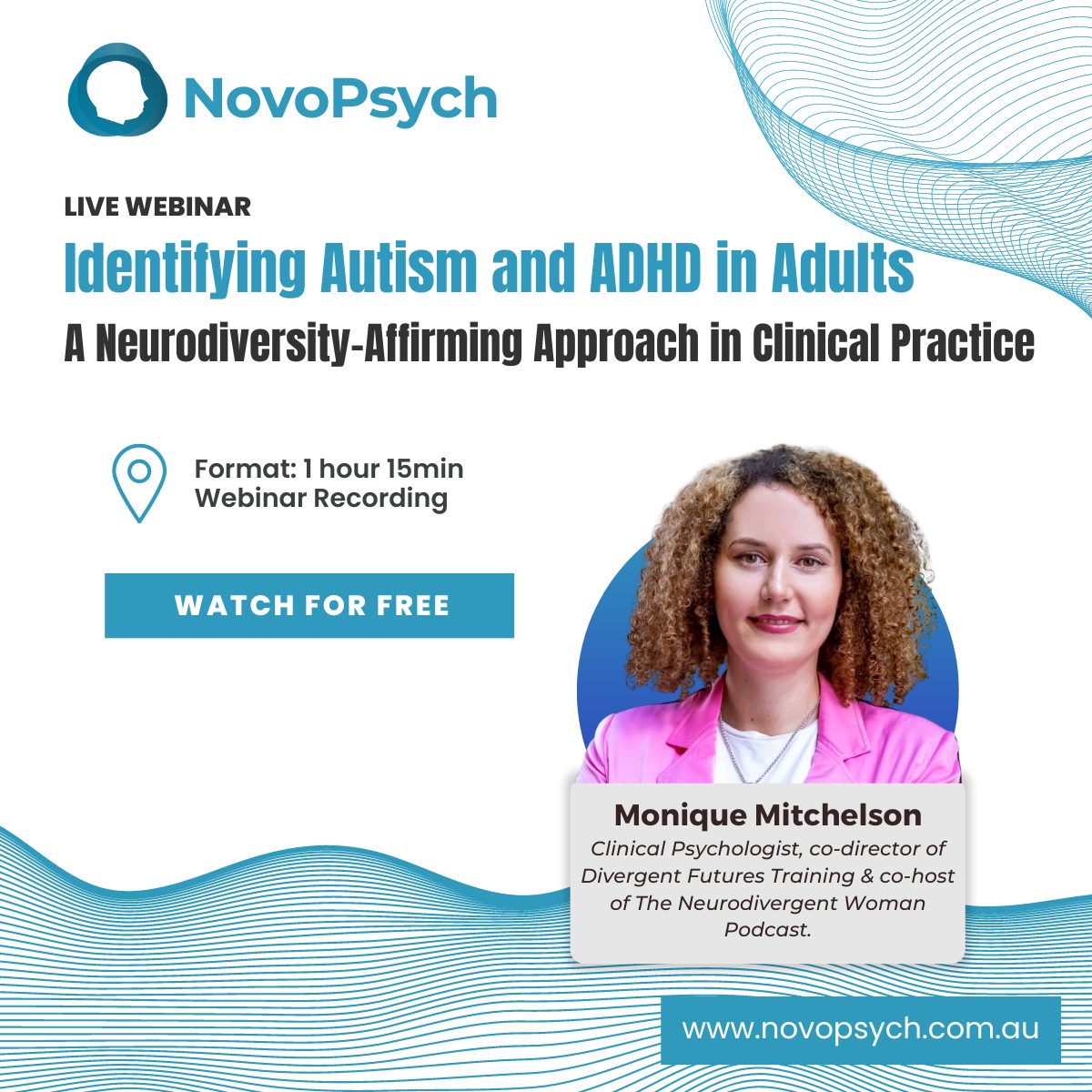 Training, Webinars & Professional Development - NovoPsych