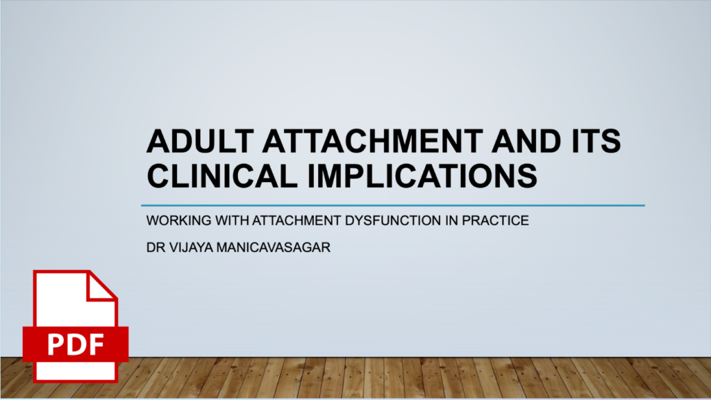 Adult Attachment and Its Clinical Implications. - NovoPsych