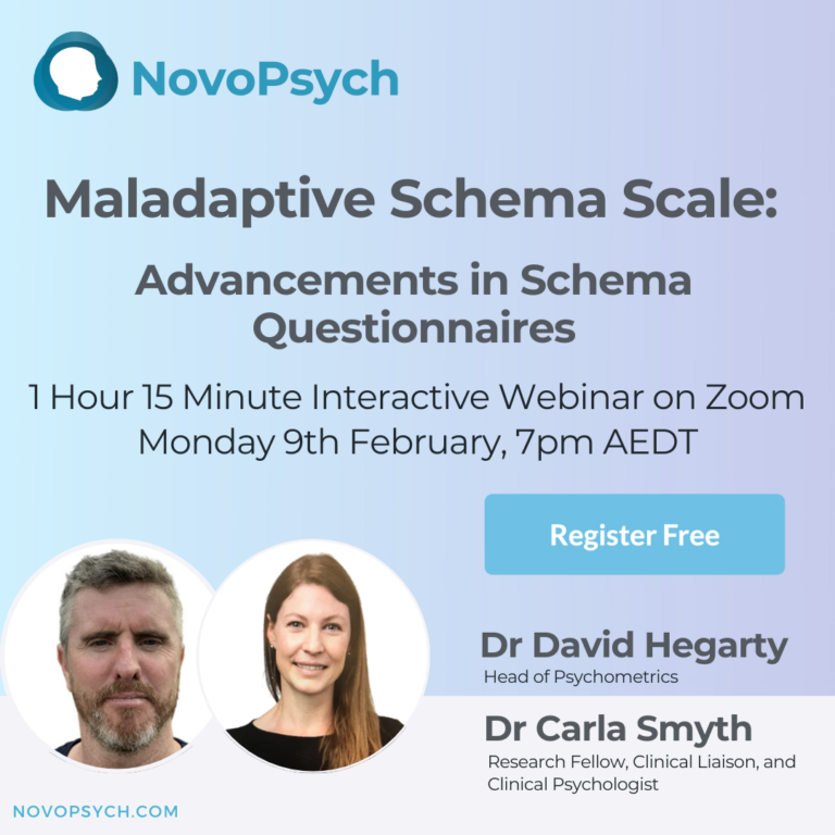 Training, Webinars & Professional Development - NovoPsych