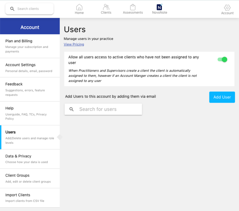 NovoPsych - Psychological Scales Online - NovoPsych