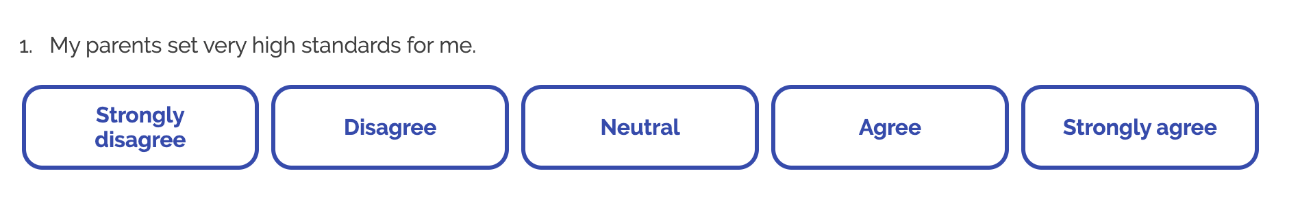 FMPS - Frost Multidimensional Perfectionism Scale